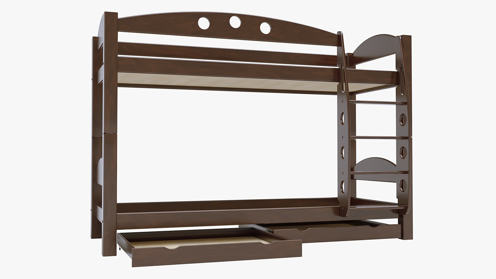 Two-level Bed 3D - TurboSquid 1973942