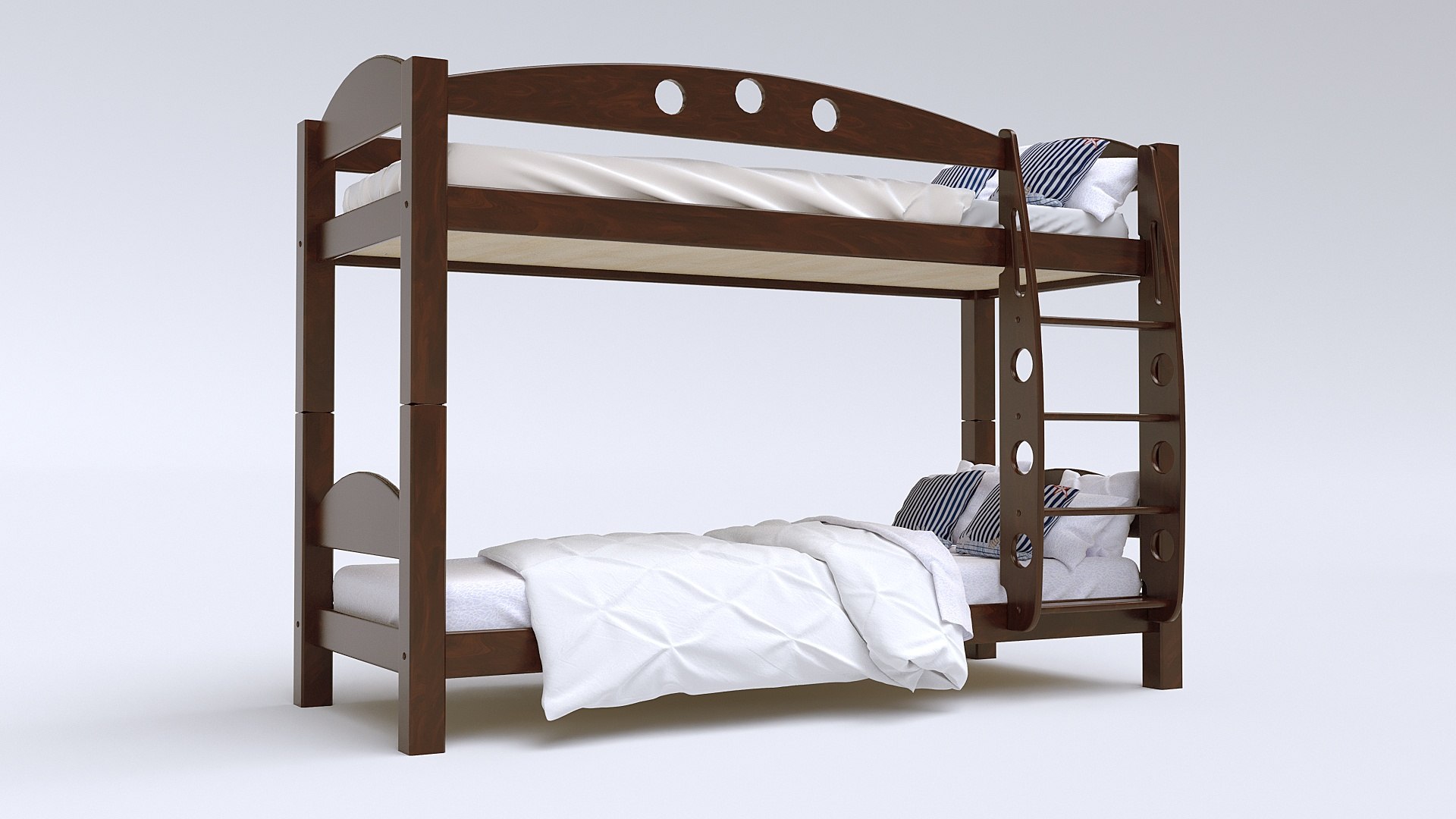 Two-level Bed 3D - TurboSquid 1973942