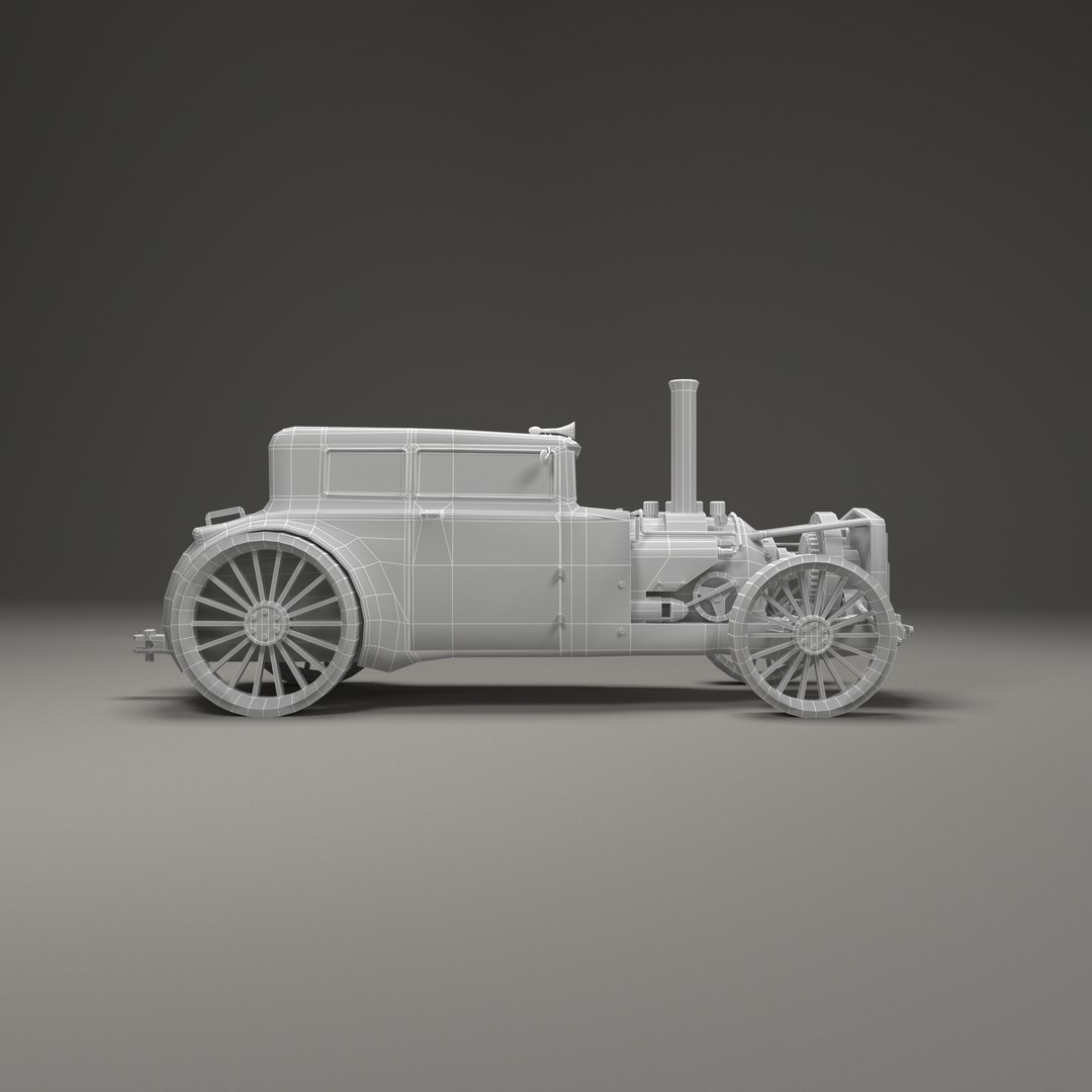 Steampunk Car Model - TurboSquid 1229838