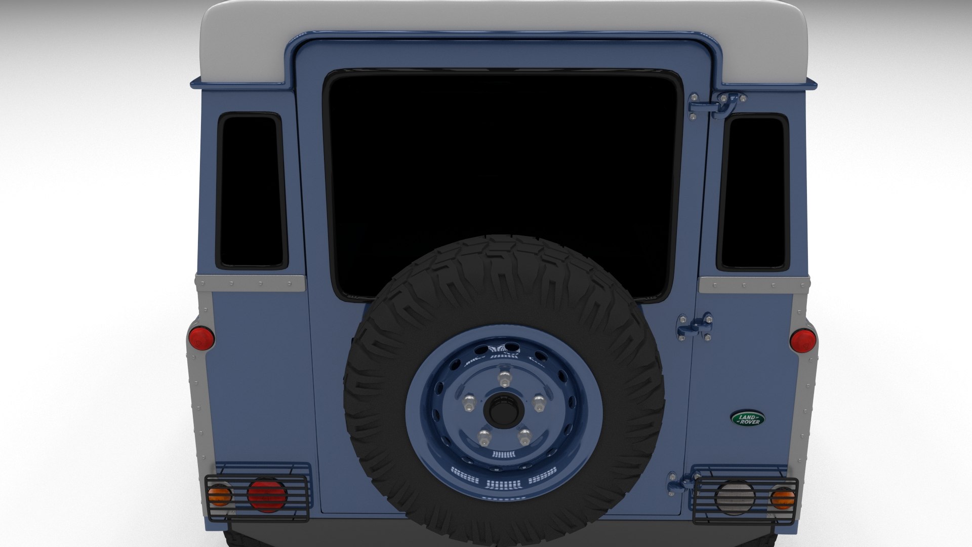 Land Rover Defender 90 3d Model