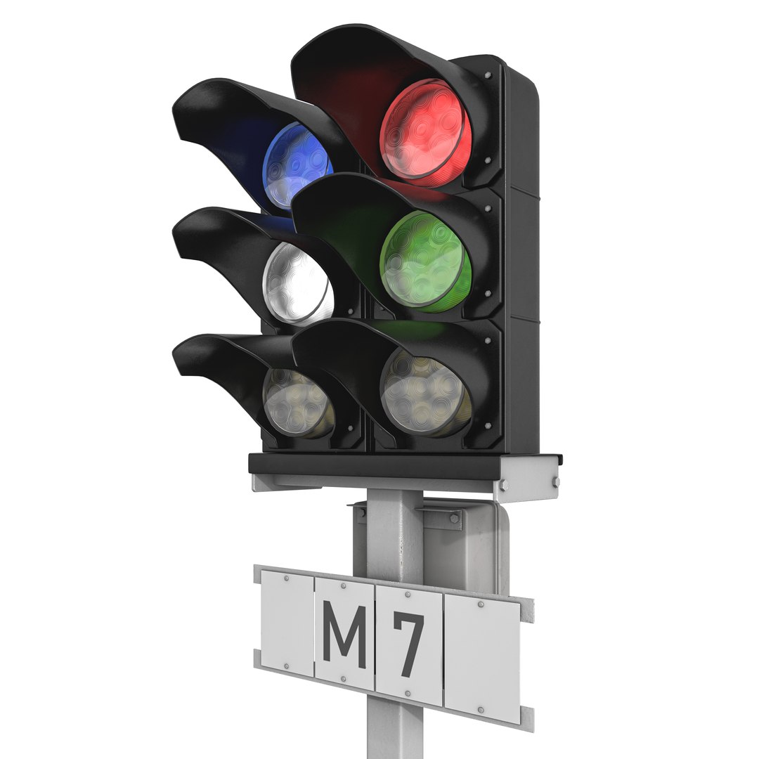 Dwarf Traffic Light Pack No 2 3D - TurboSquid 2348655