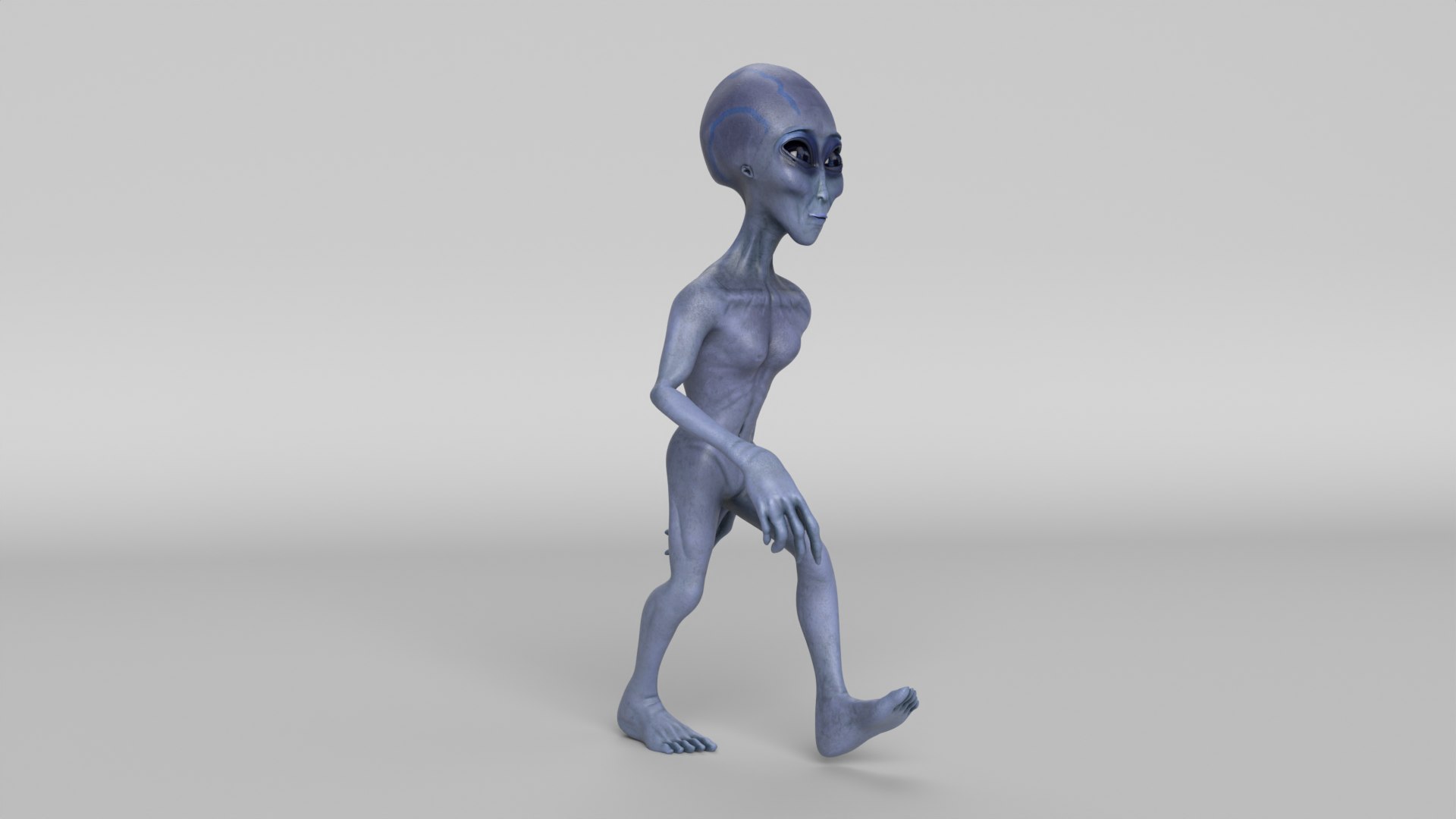 3D Male And Female Grey Alien Set - TurboSquid 2115504