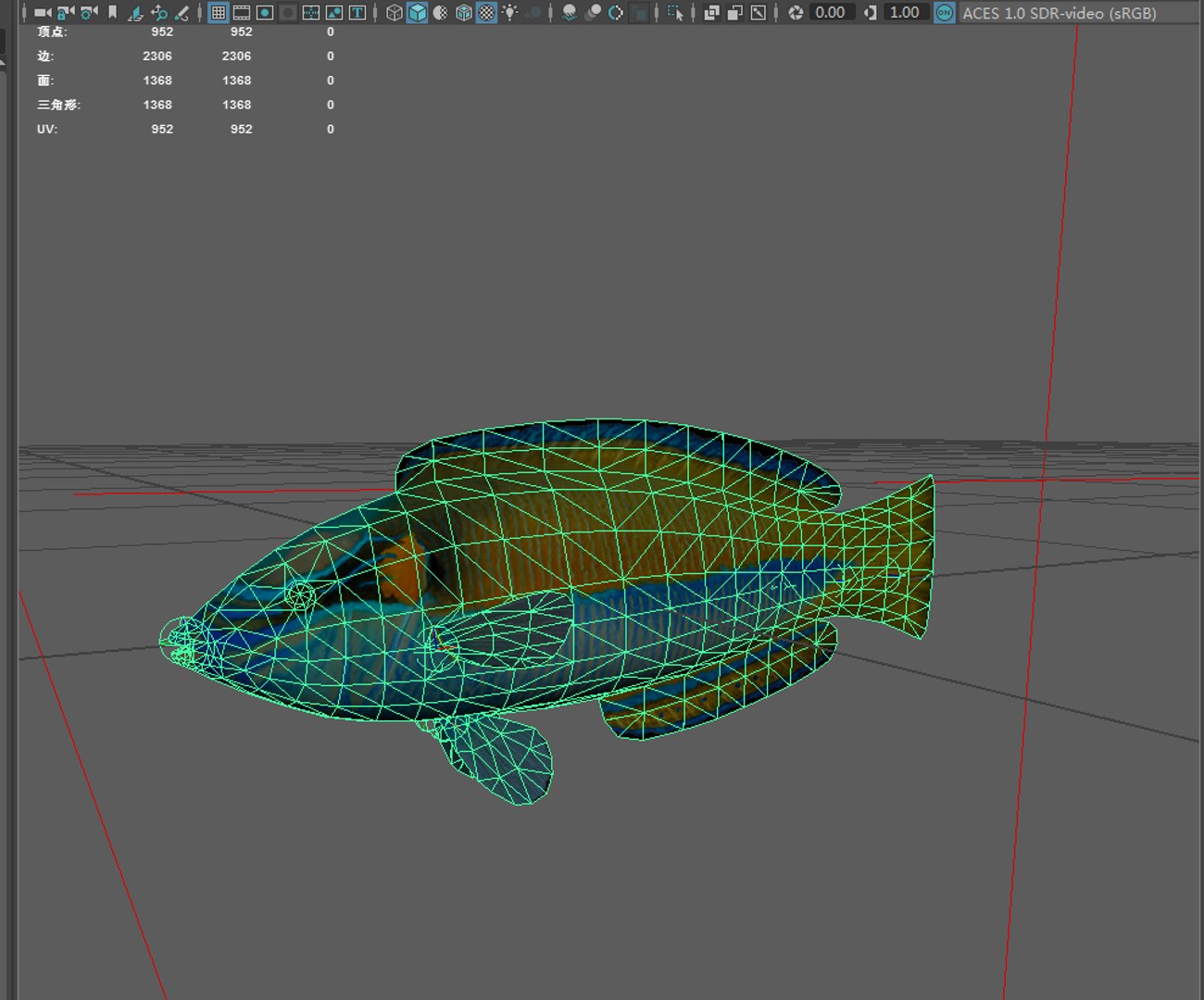 Wrasse 3D - TurboSquid 2122923