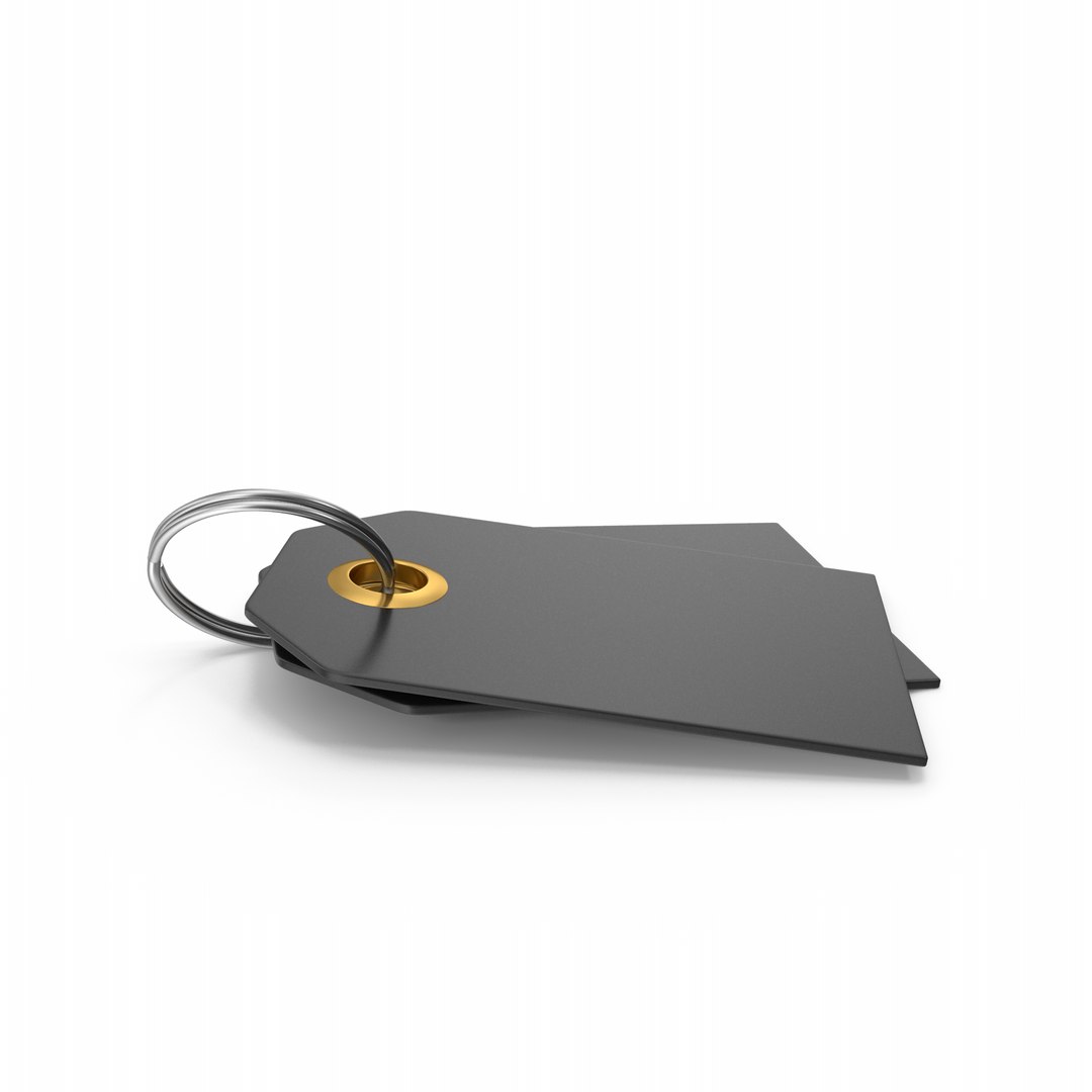 3D Black Price Tags - TurboSquid 1960938