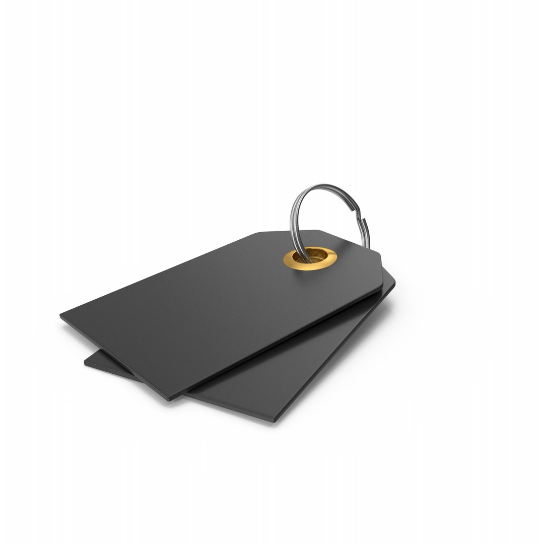 3D Black Price Tags - TurboSquid 1960938