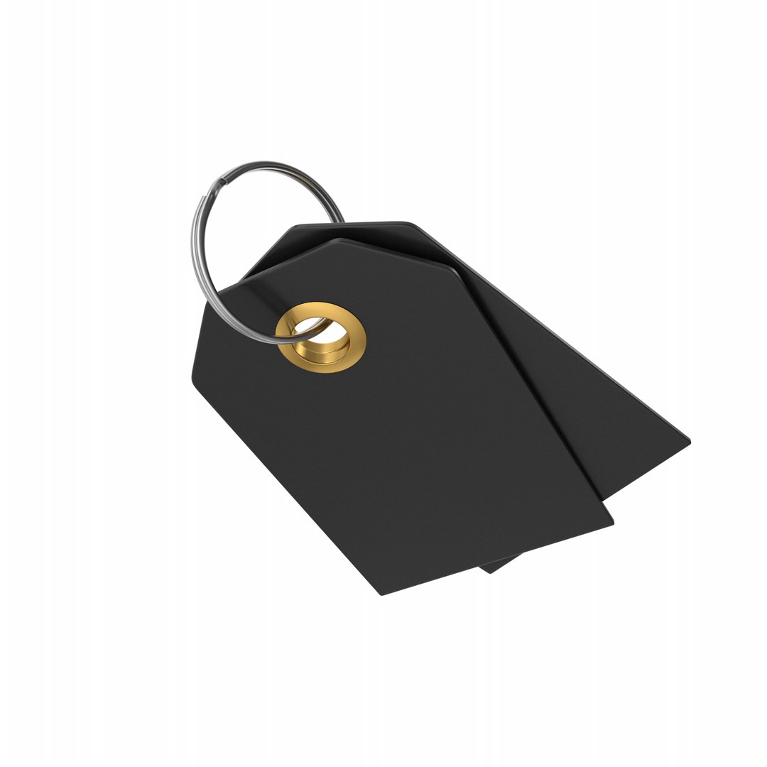 3D Black Price Tags - TurboSquid 1960938