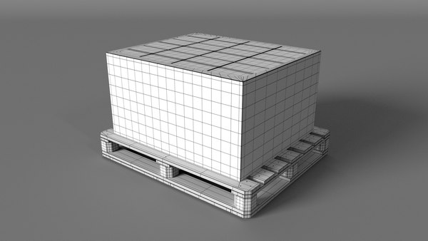 Pallet Rack 3D model - TurboSquid 1727536
