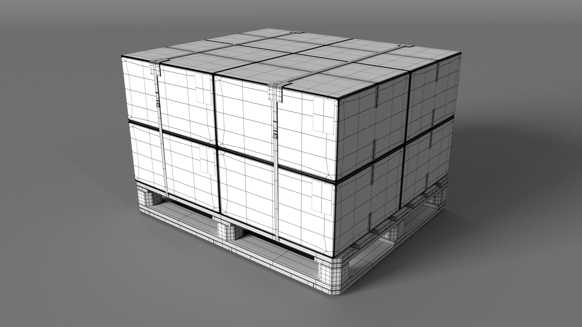 Pallet Rack 3D model - TurboSquid 1727536