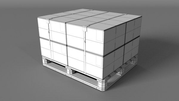 Pallet Rack 3D model - TurboSquid 1727536