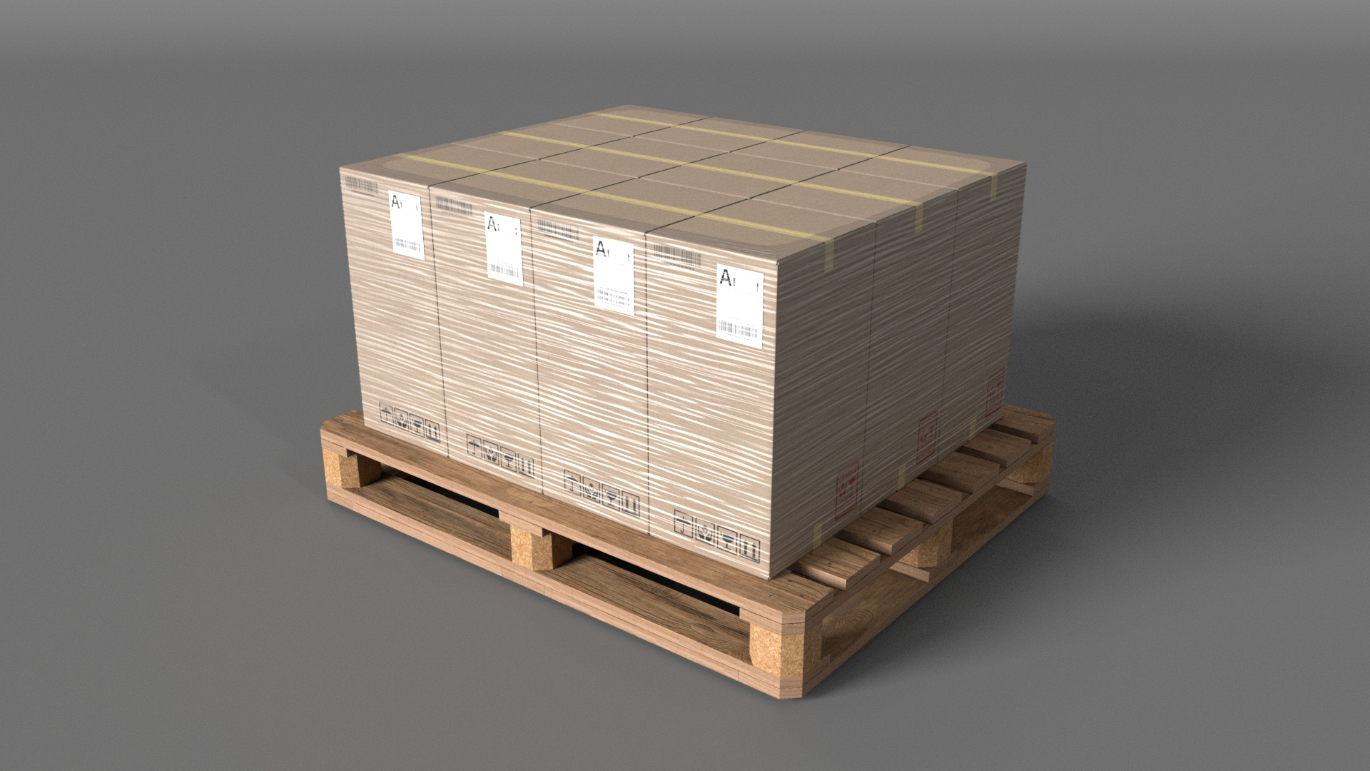 Pallet Rack 3D model - TurboSquid 1727536