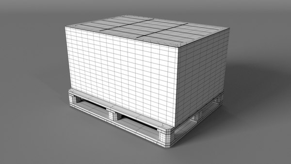 Pallet Rack 3D model - TurboSquid 1727536