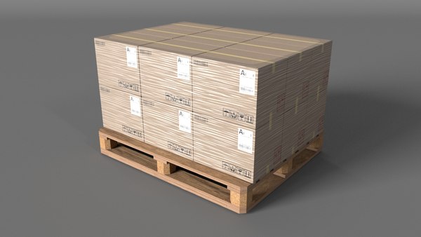 Pallet Rack 3D model - TurboSquid 1727536