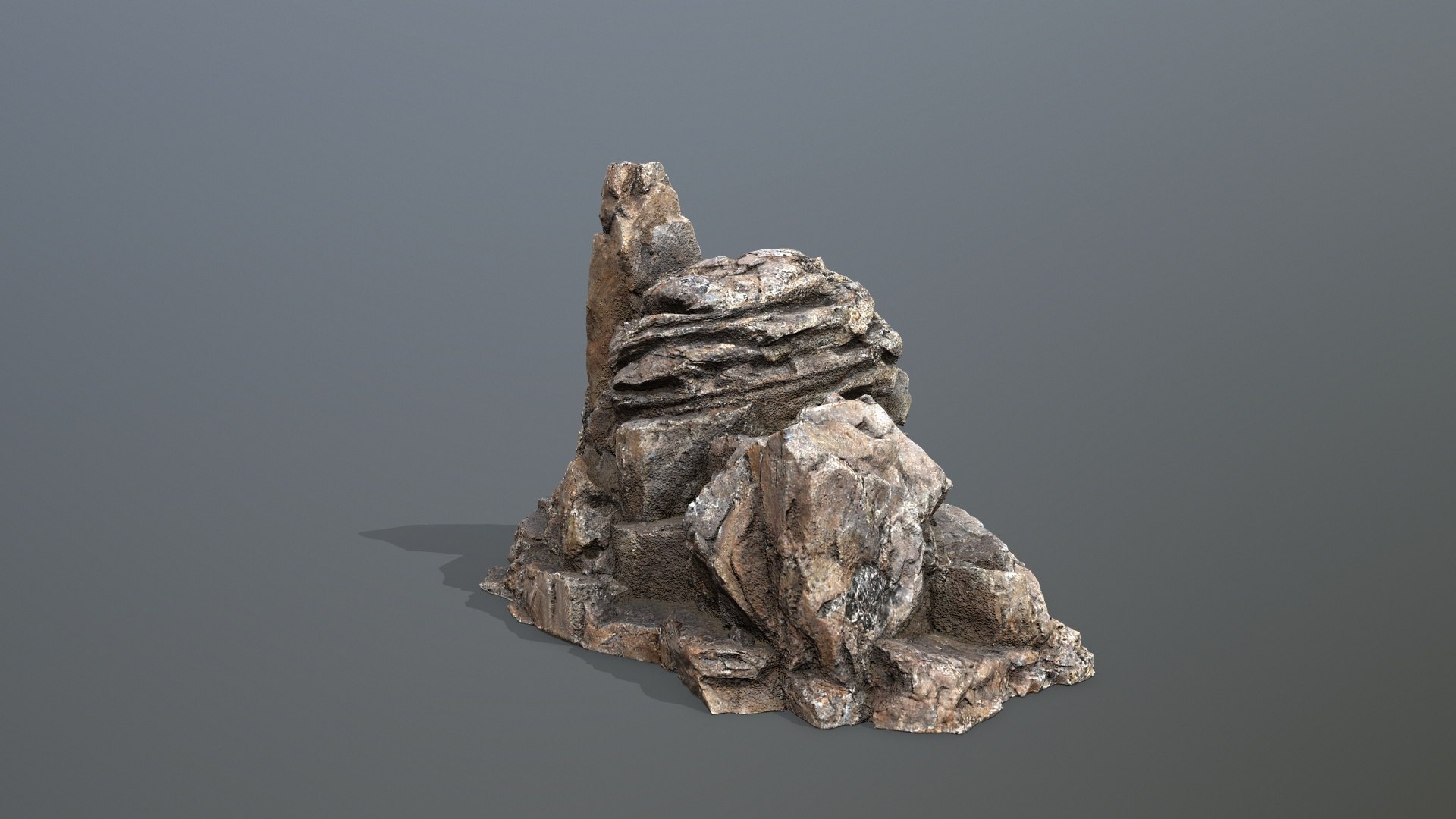3D Skull Rock Model - TurboSquid 2303489