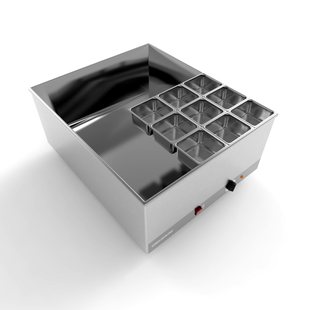 3ds Max Bain-marie Elements