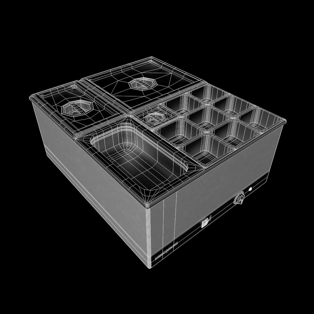 3ds Max Bain-marie Elements