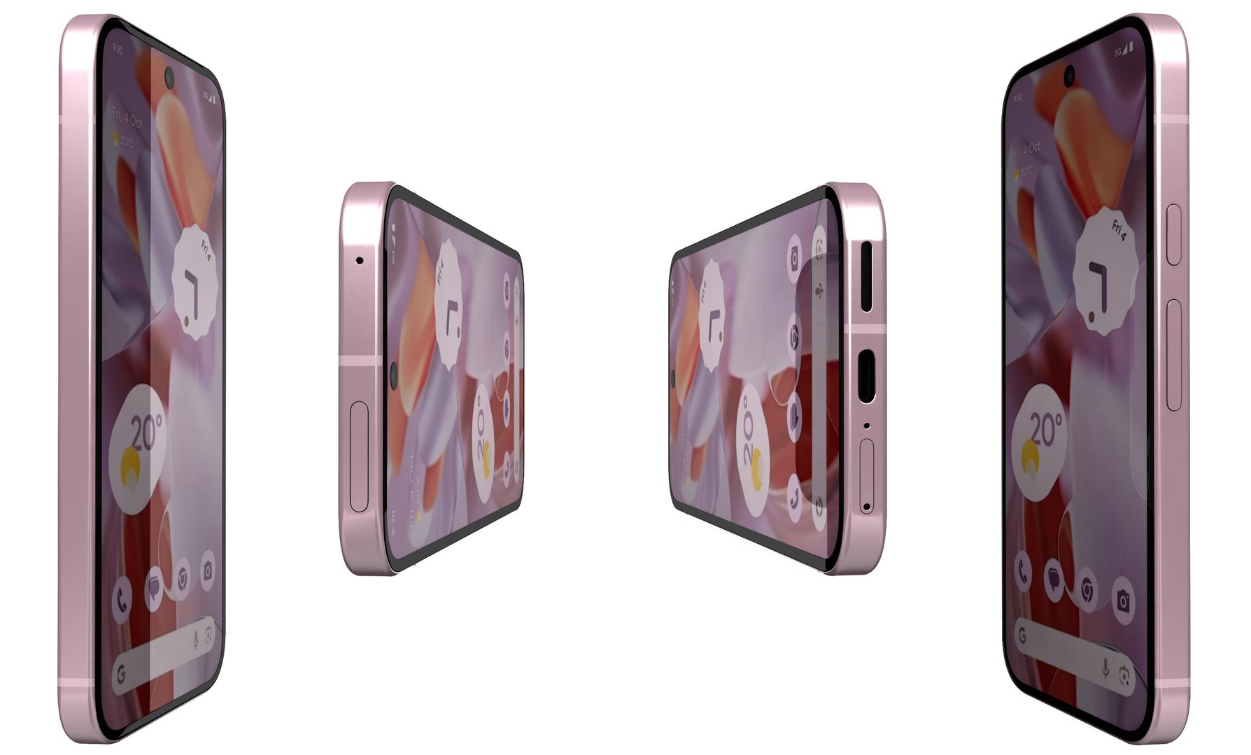 3D Google Pixel 9 Pro XL Rose Quartz - TurboSquid 2269080