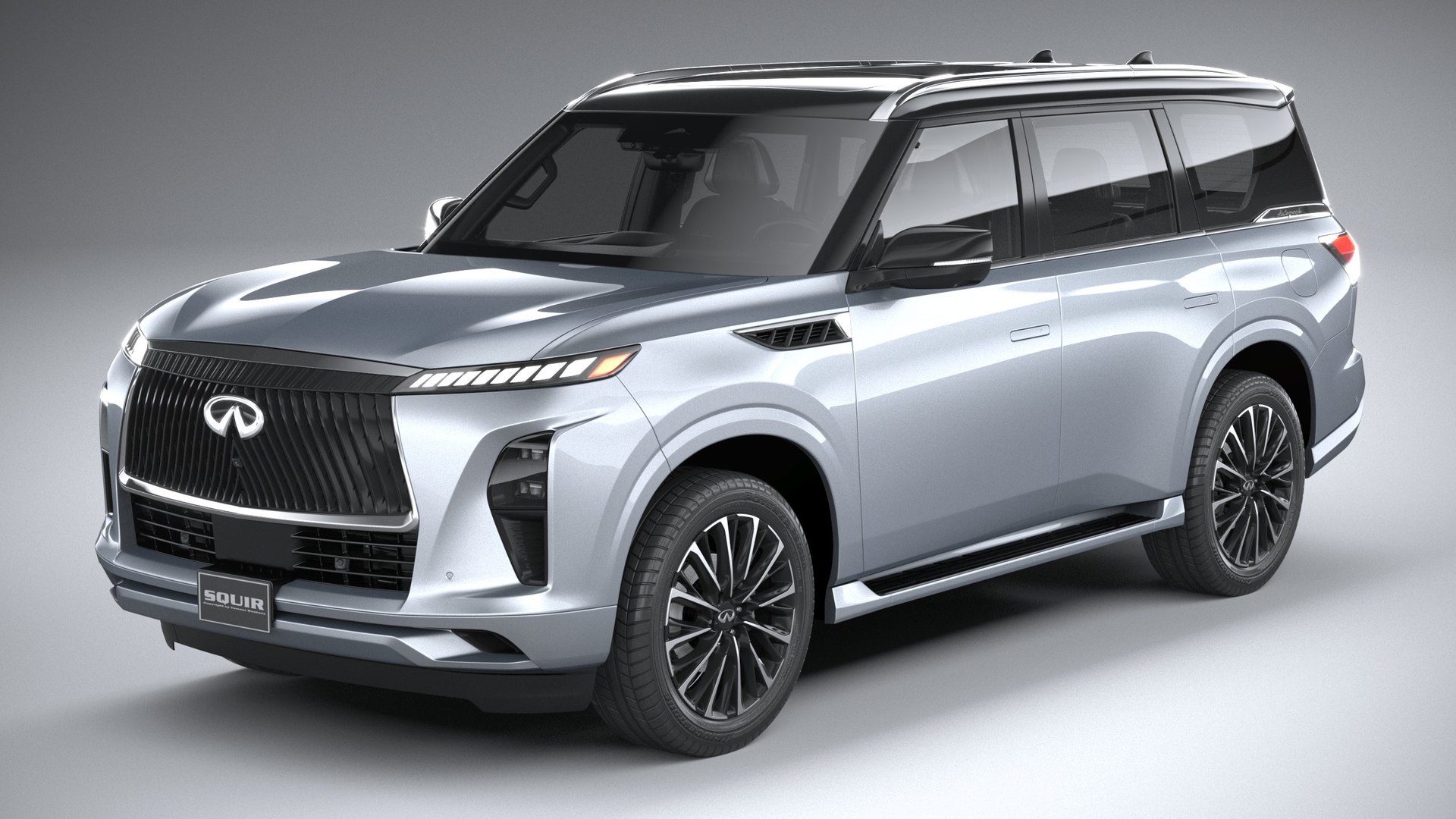Infiniti QX80 2025 3D Model - TurboSquid 2220219