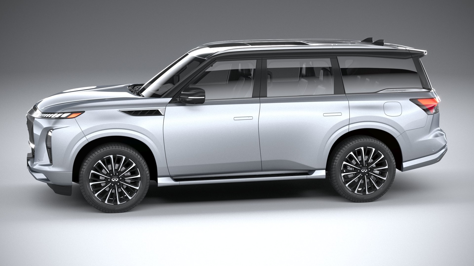 Infiniti QX80 2025 3D Model - TurboSquid 2220219