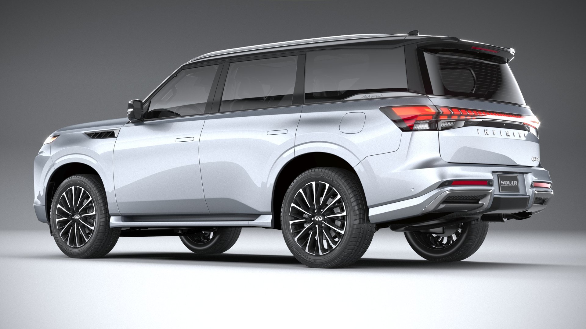 Infiniti QX80 2025 3D Model - TurboSquid 2220219
