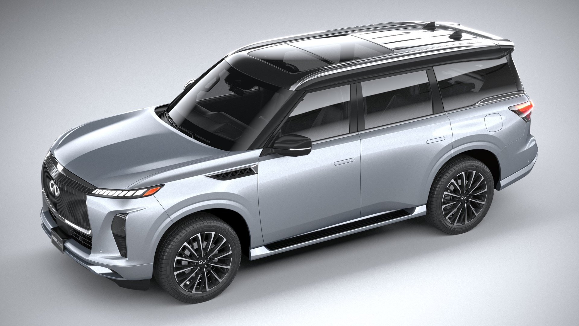 Infiniti QX80 2025 3D Model - TurboSquid 2220219