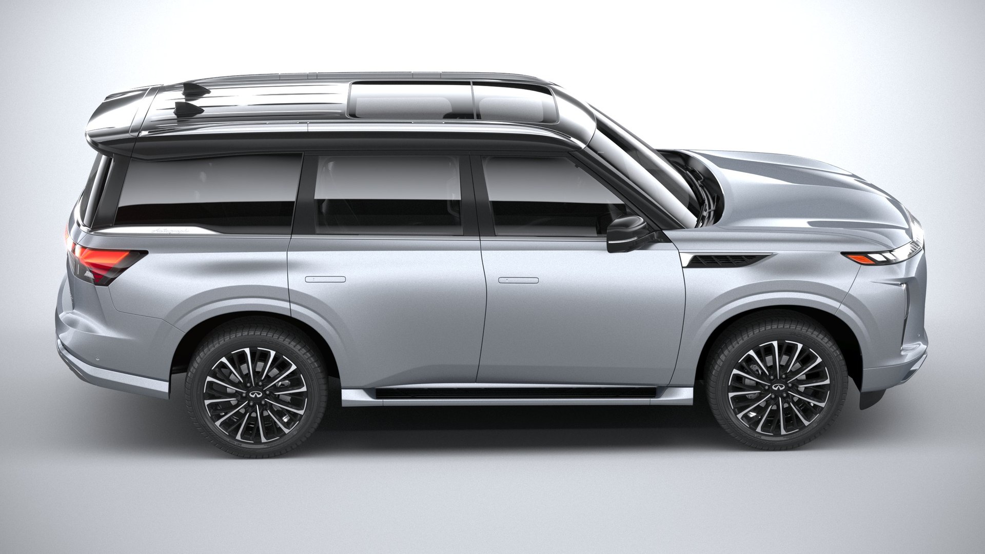 Infiniti QX80 2025 3D Model - TurboSquid 2220219