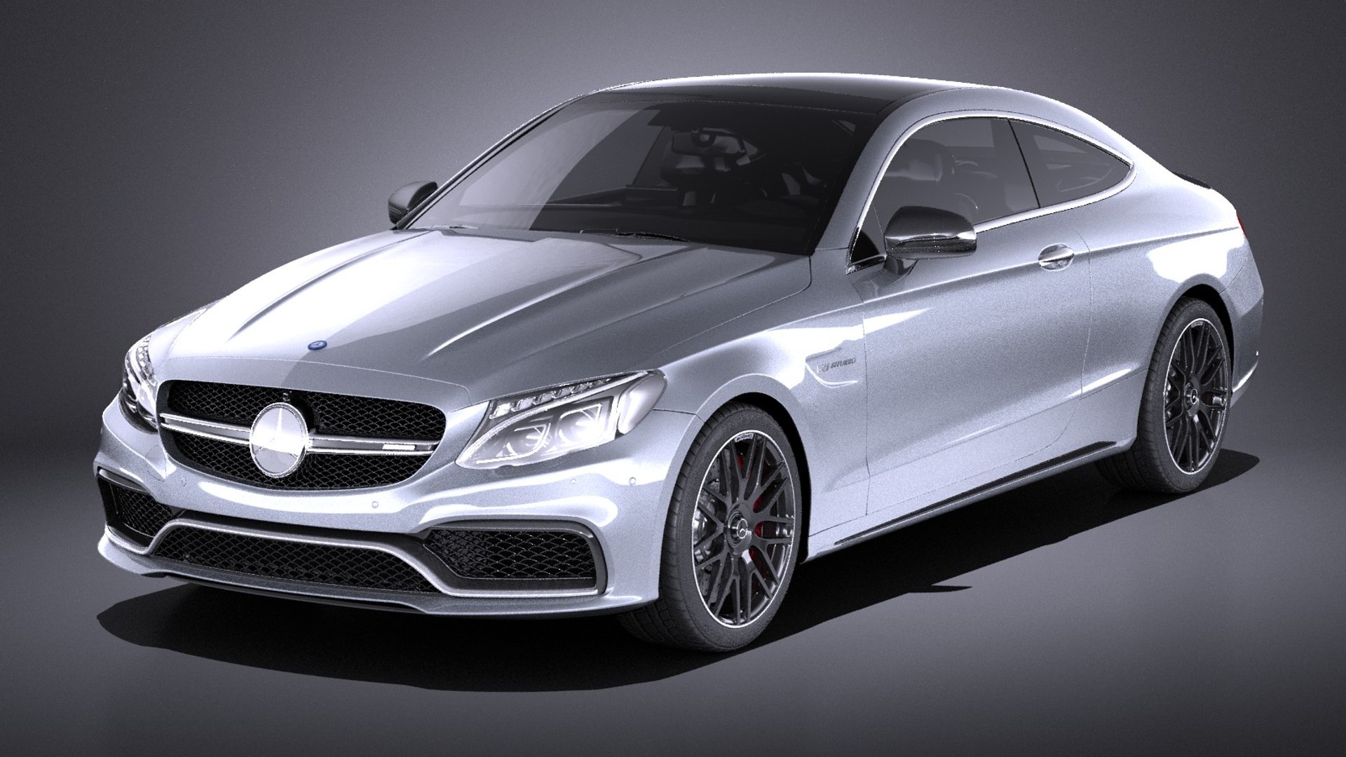 3D Mercedes Mercedes-benz Coupe Model - TurboSquid 1164064