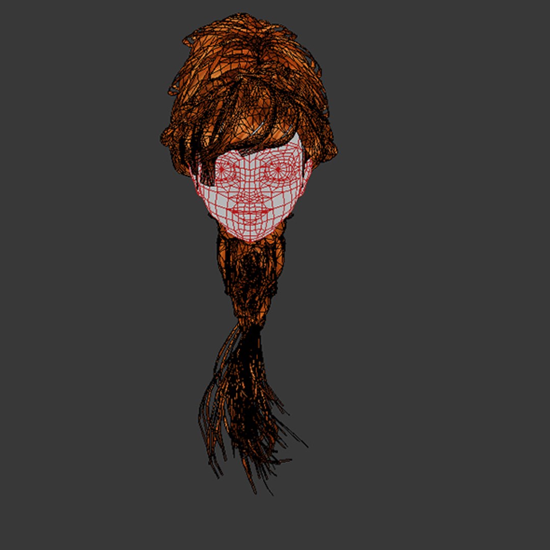 3d Hair Animation