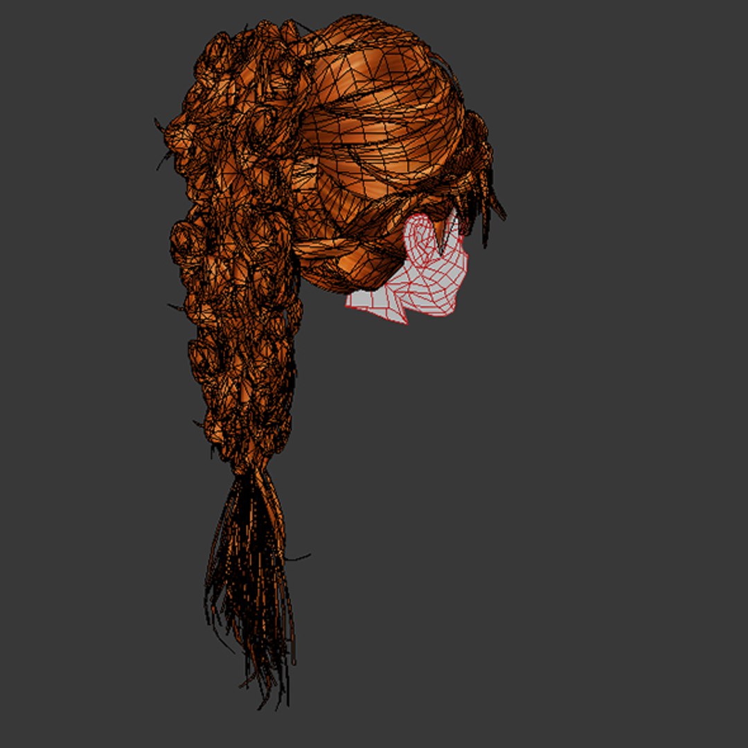 3d Hair Animation