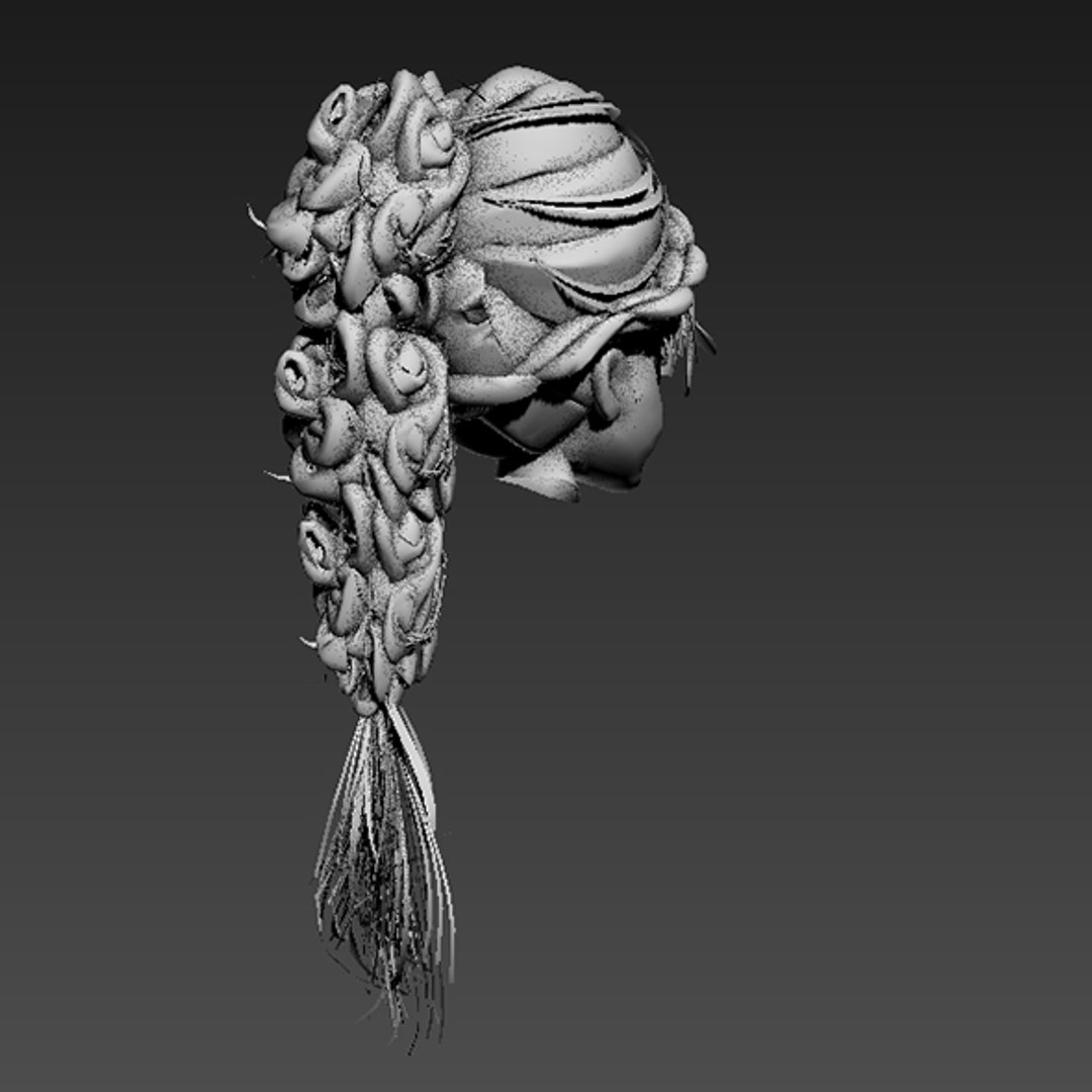 3d Hair Animation