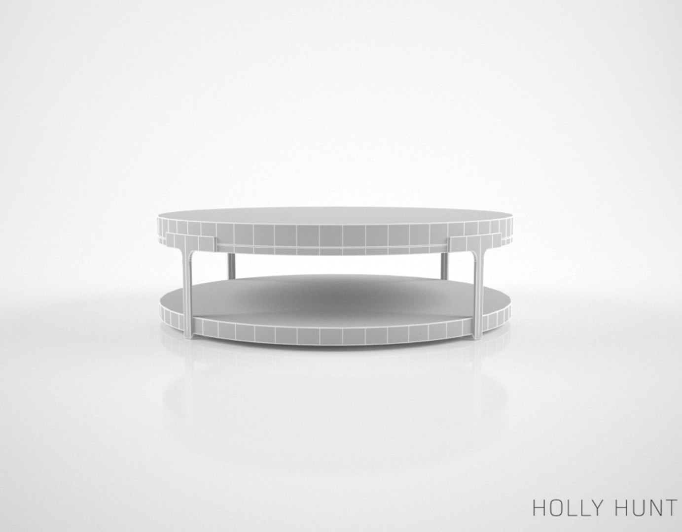 Holly Hunt Tudor Cocktail 3d Max