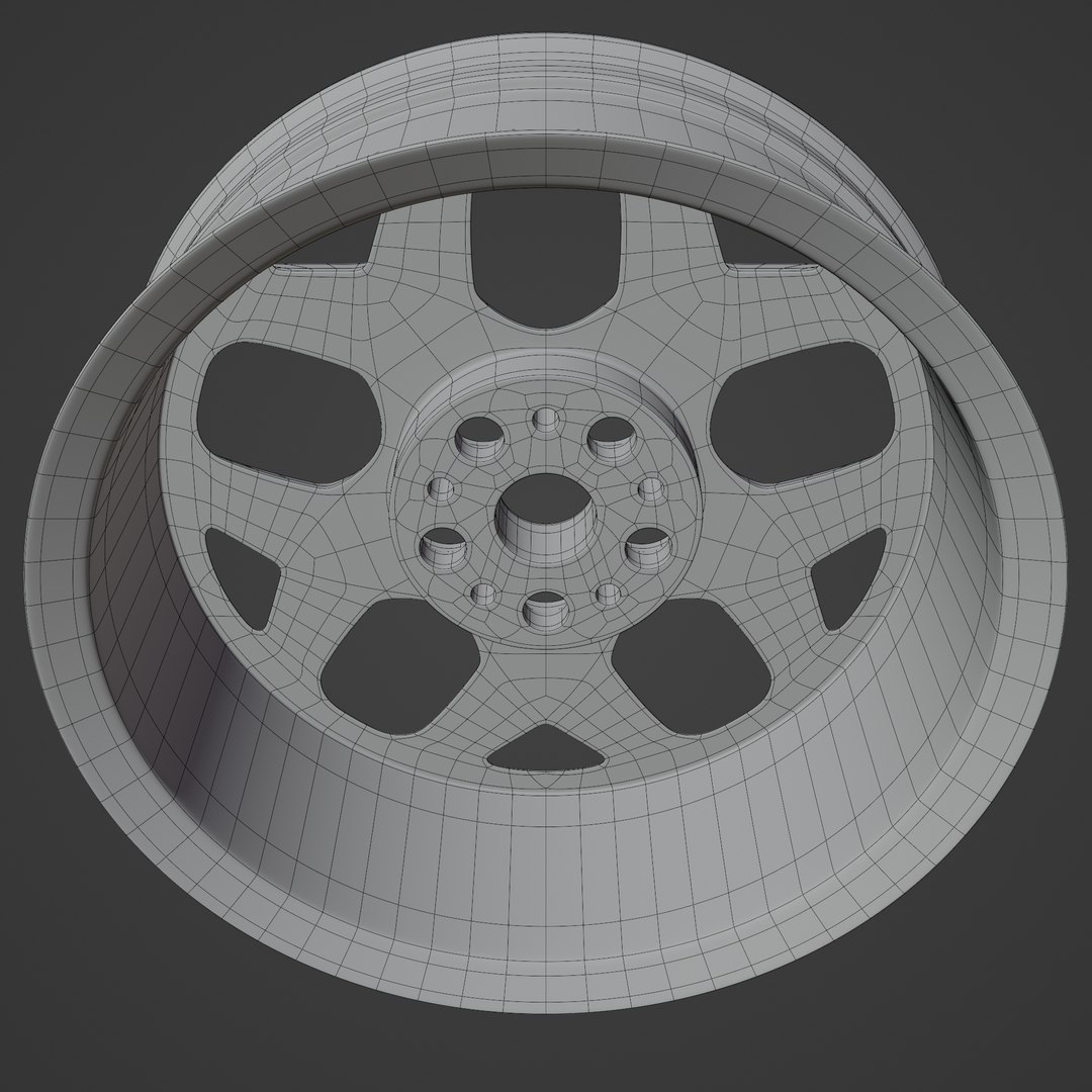 Car Rim 3D Model - TurboSquid 2083900