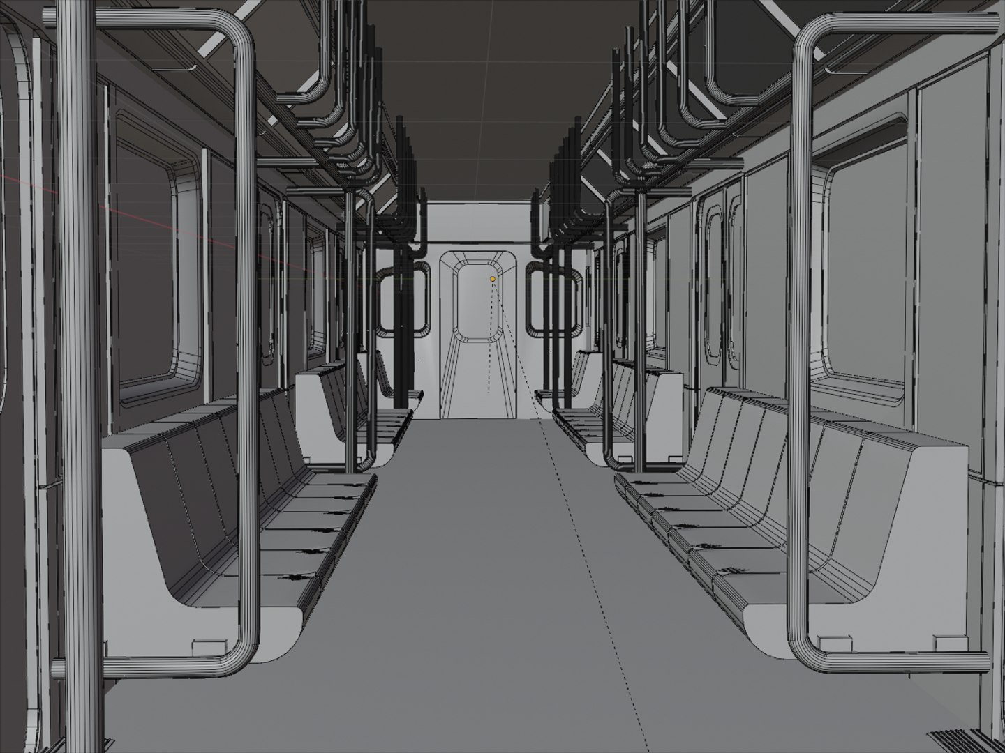 Free 3D Subway Car - TurboSquid 1549018