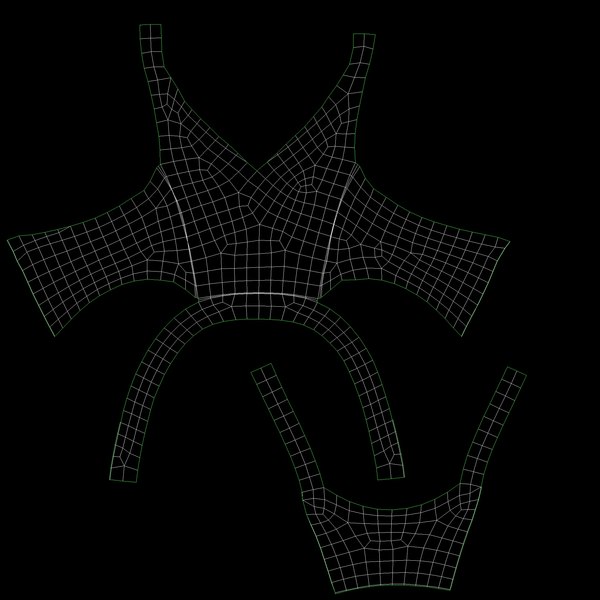 3D Female Strap Top V1 - TurboSquid 1808958