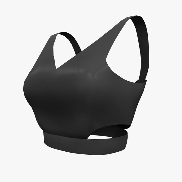 3D Female Strap Top V1 - TurboSquid 1808958