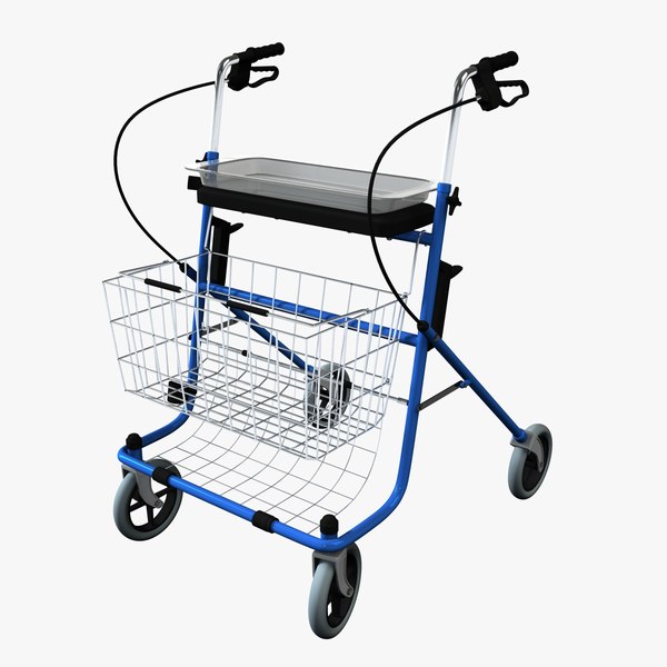 3d outdoor rollator