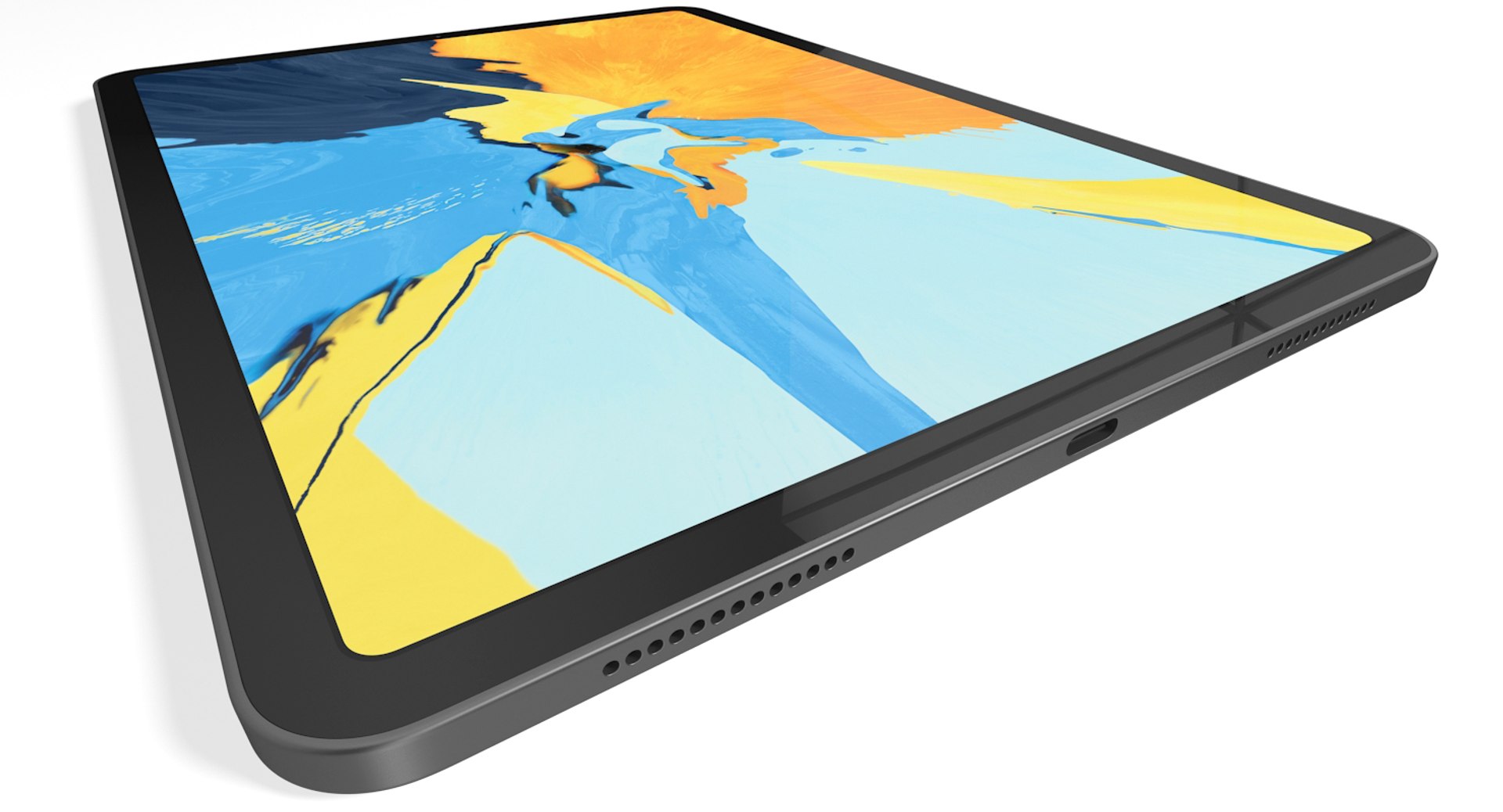 Realistic Apple Ipad Pro 3D Model - TurboSquid 1347550