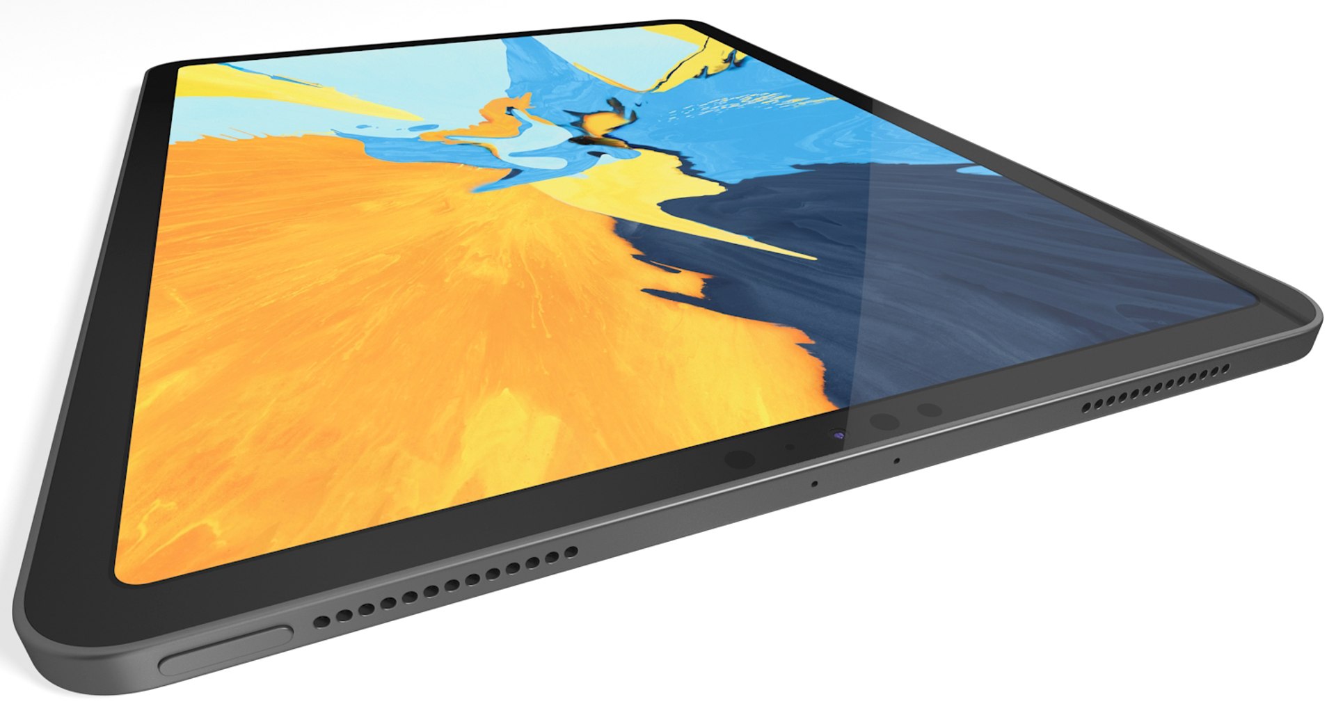 Realistic Apple Ipad Pro 3D Model - TurboSquid 1347550