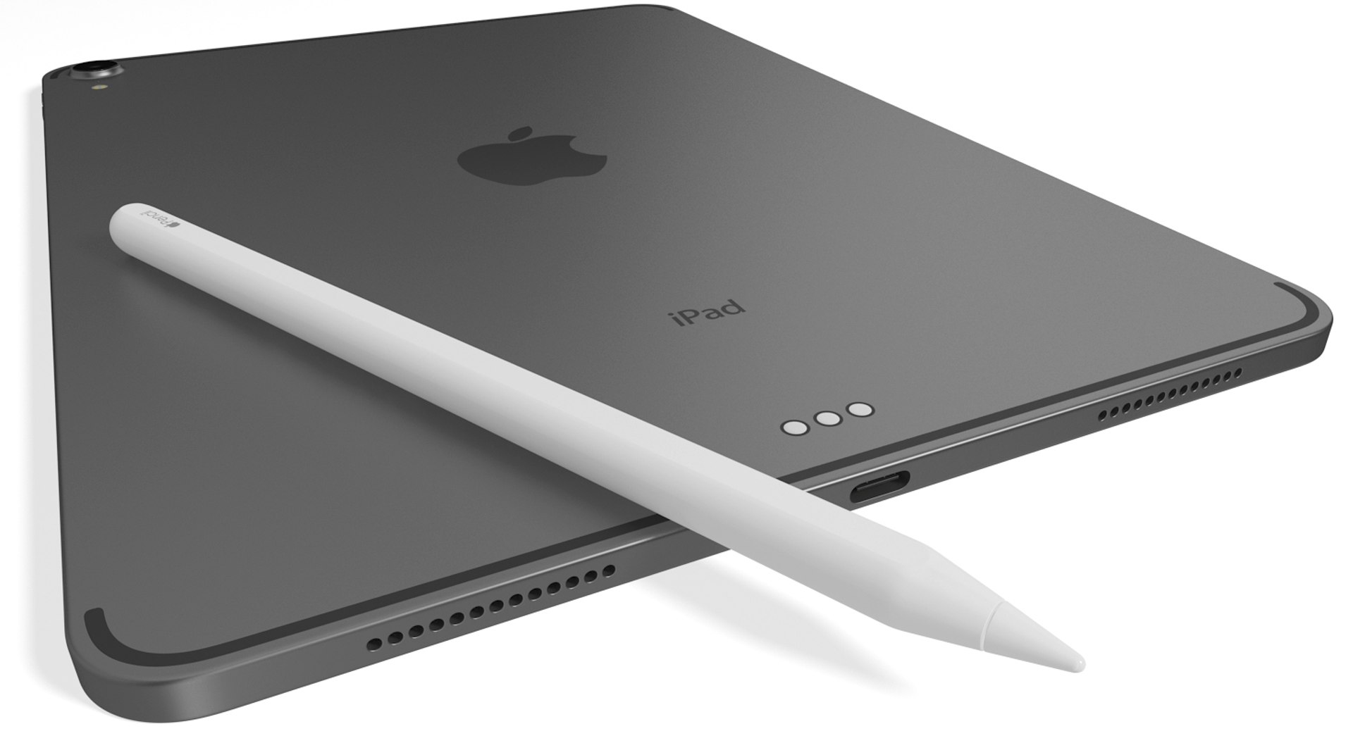 Realistic Apple Ipad Pro 3D Model - TurboSquid 1347550