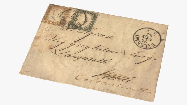 3D Old Paper Letters Collection - TurboSquid 1957902