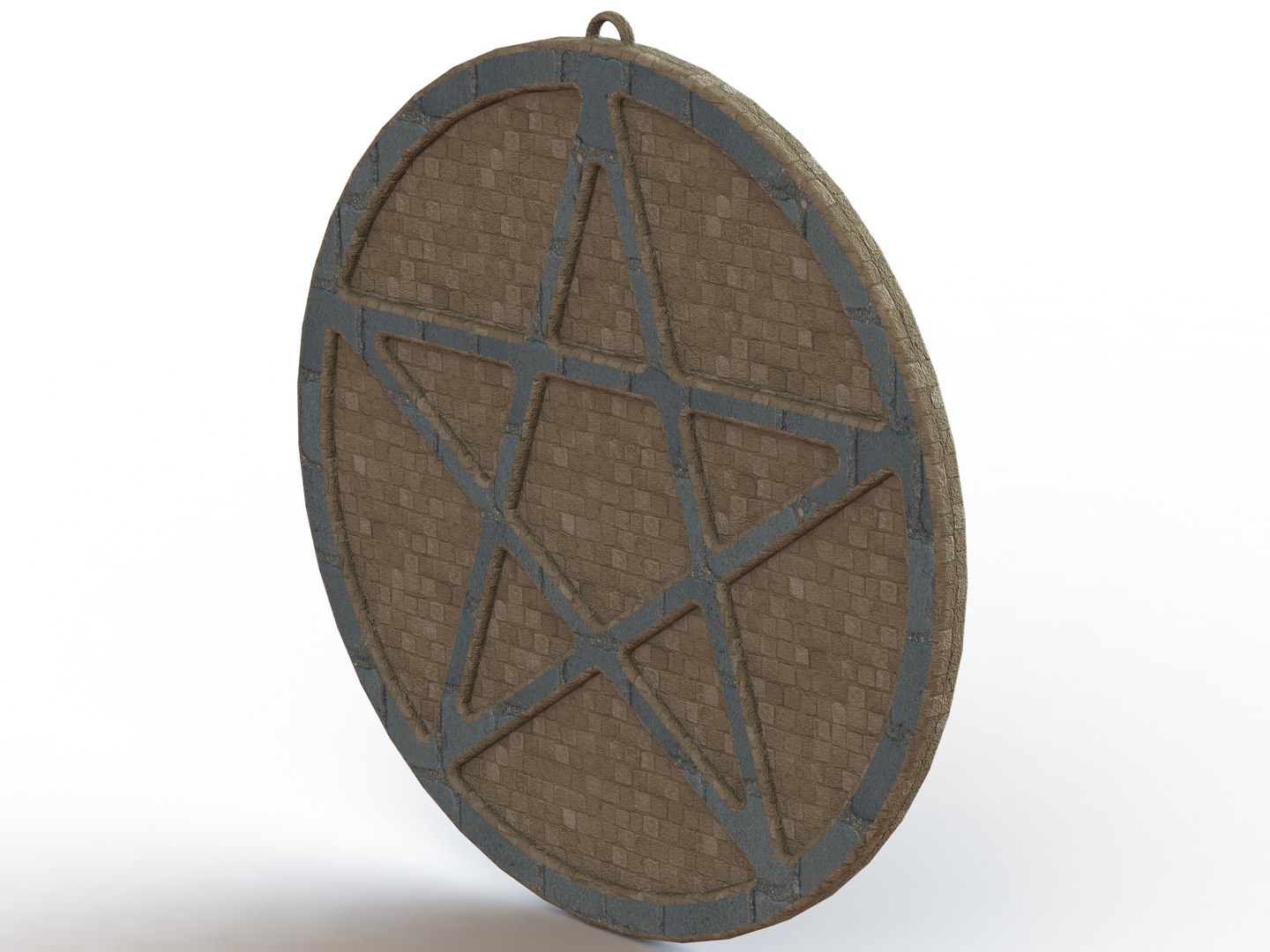 Plastic Pendant Star 3D Model - TurboSquid 2196393