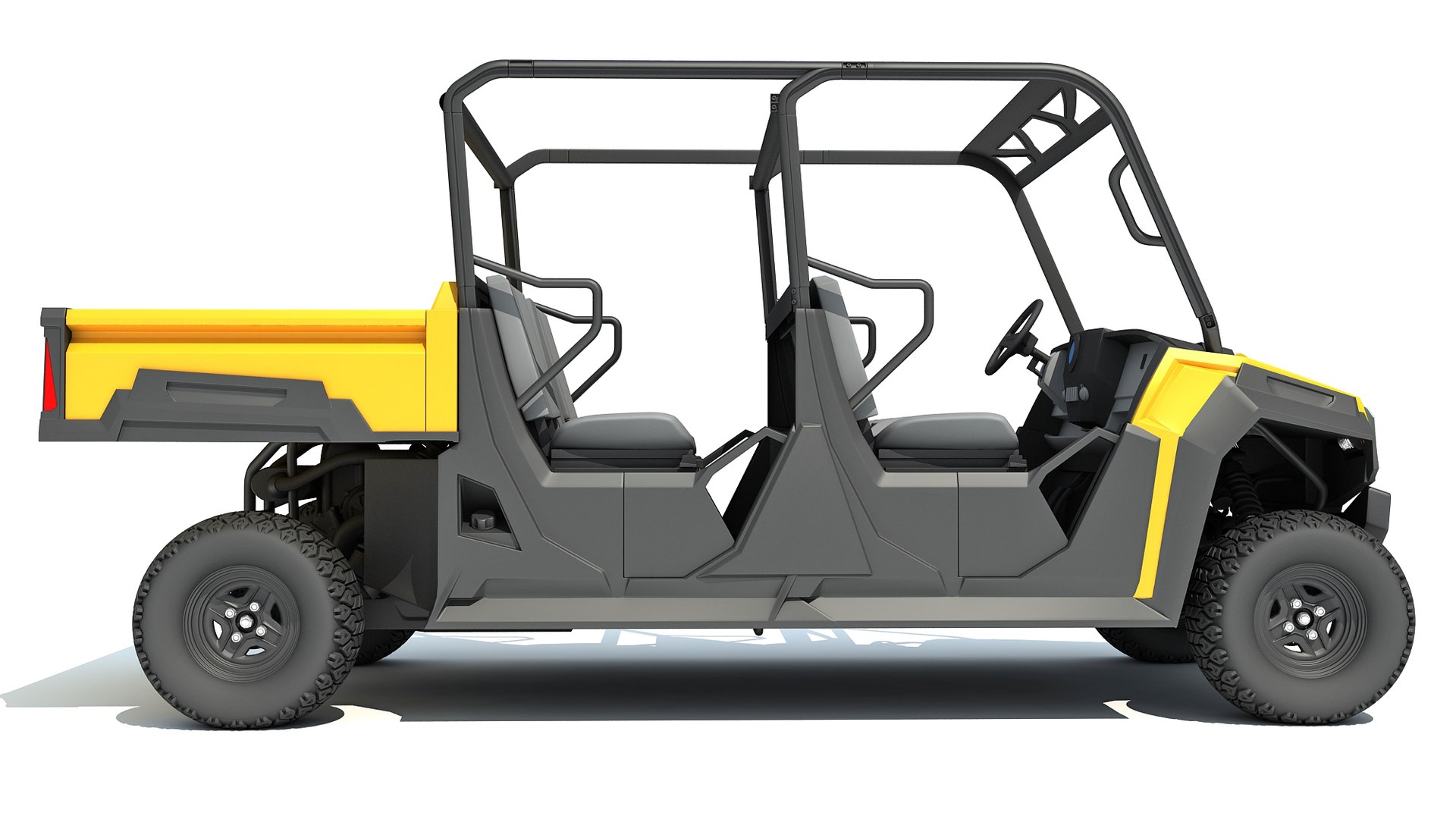 Utility Vehicle 2 3D Model - TurboSquid 1555477