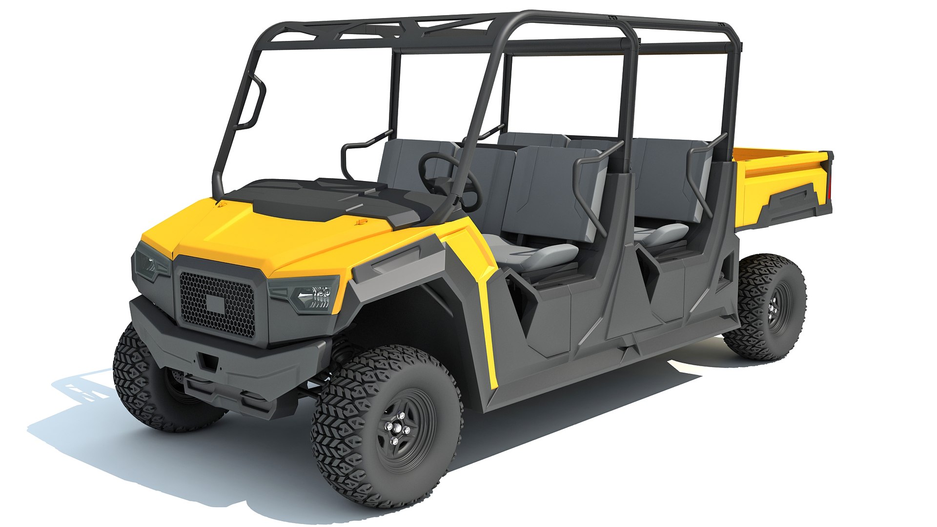 Utility Vehicle 2 3D Model - TurboSquid 1555477