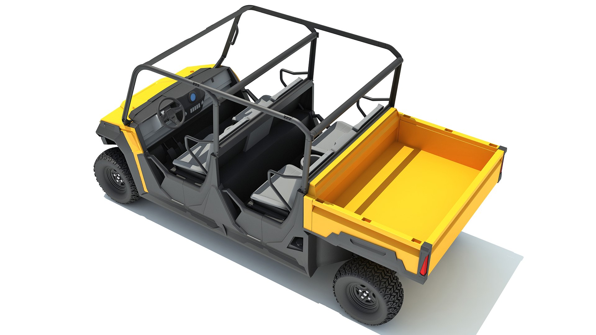 Utility Vehicle 2 3D Model - TurboSquid 1555477