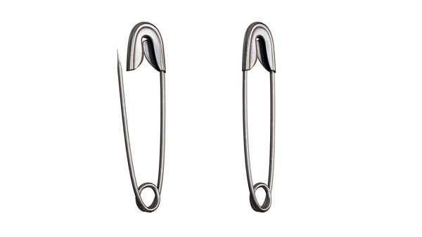 Safety Pin 3D model - TurboSquid 1817897