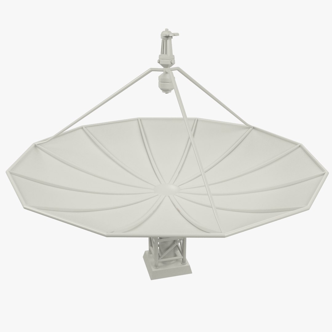 Satellite Dish 3D Model - TurboSquid 1202520