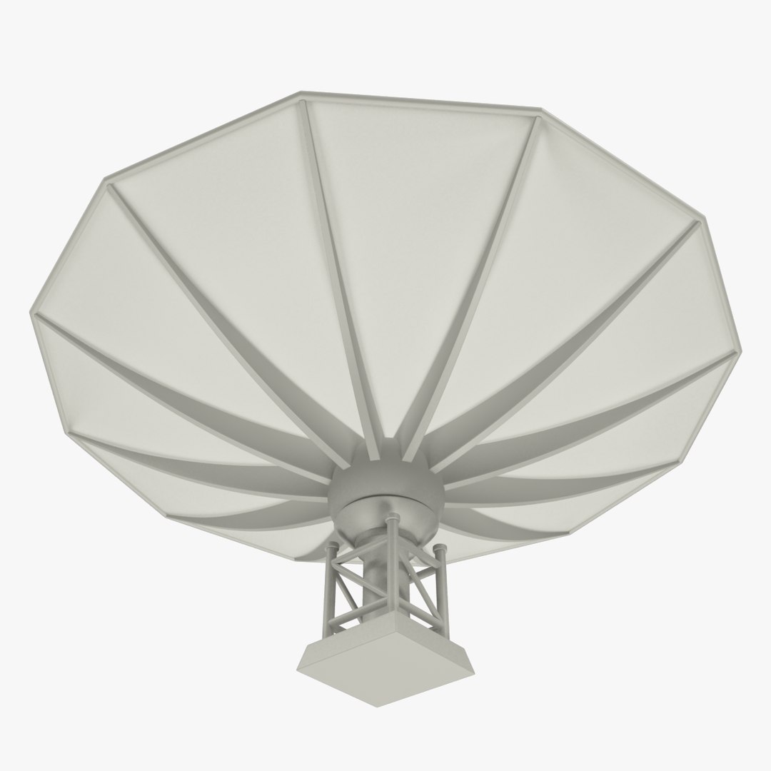 Satellite Dish 3D Model - TurboSquid 1202520
