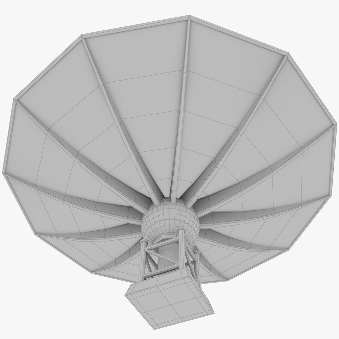 Satellite Dish 3D Model - TurboSquid 1202520