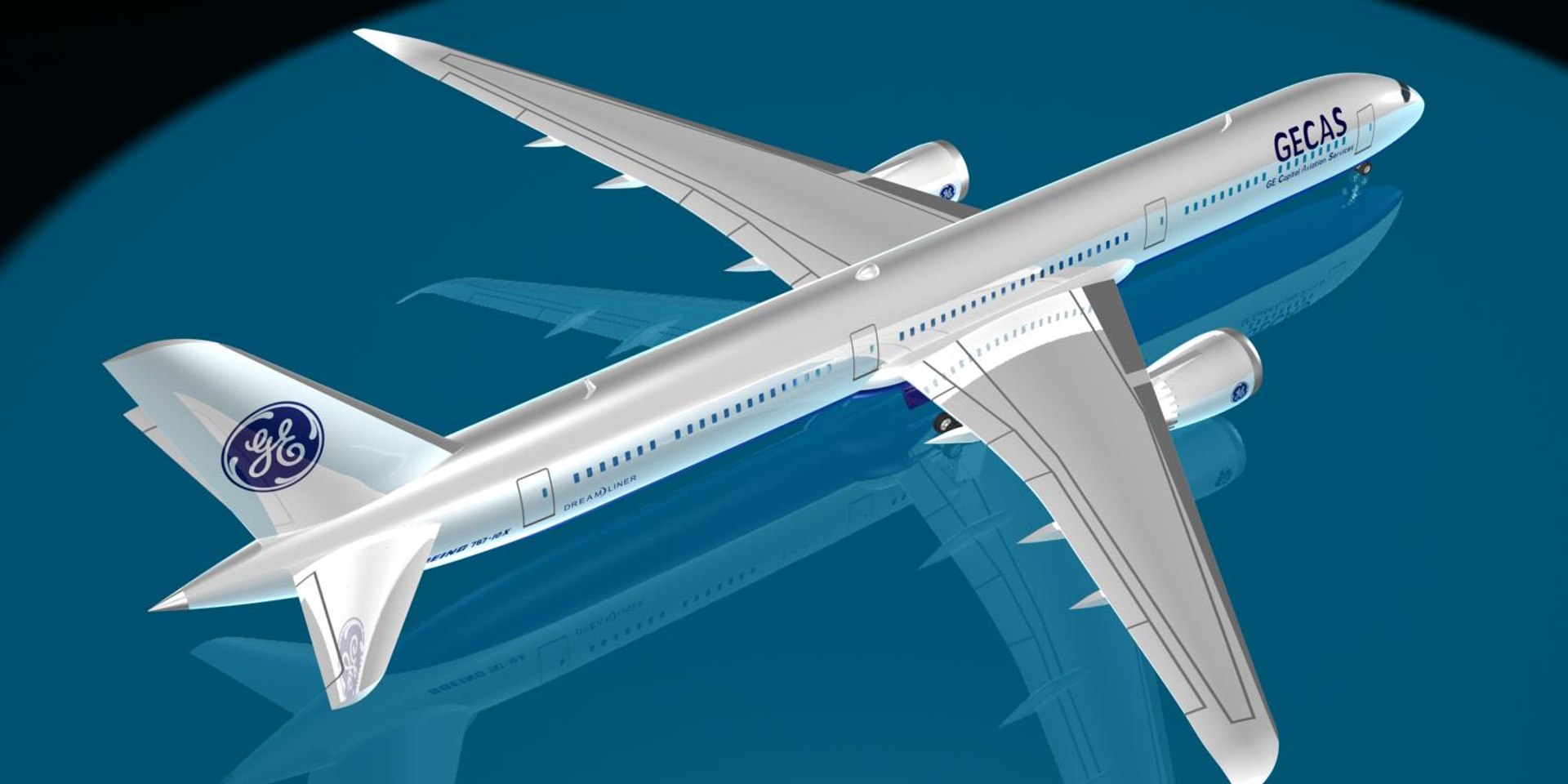 Gecas 787-10 Dreamliner Ge Max
