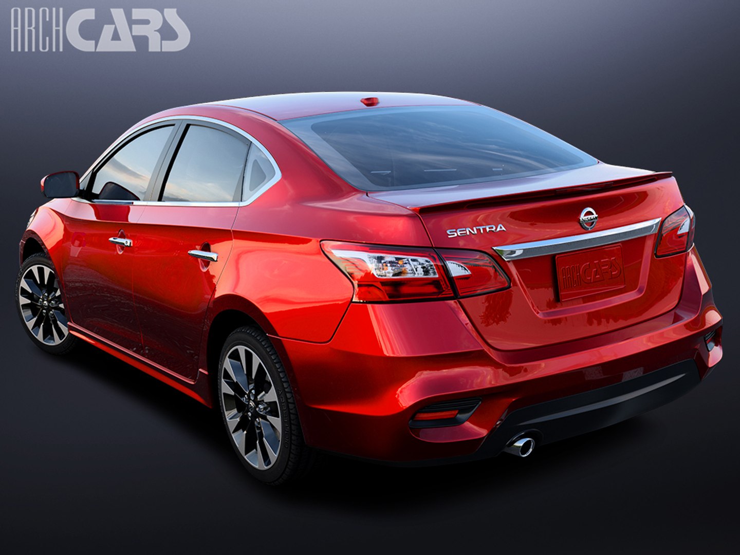 3D Model Nissan Sentra - TurboSquid 1200897