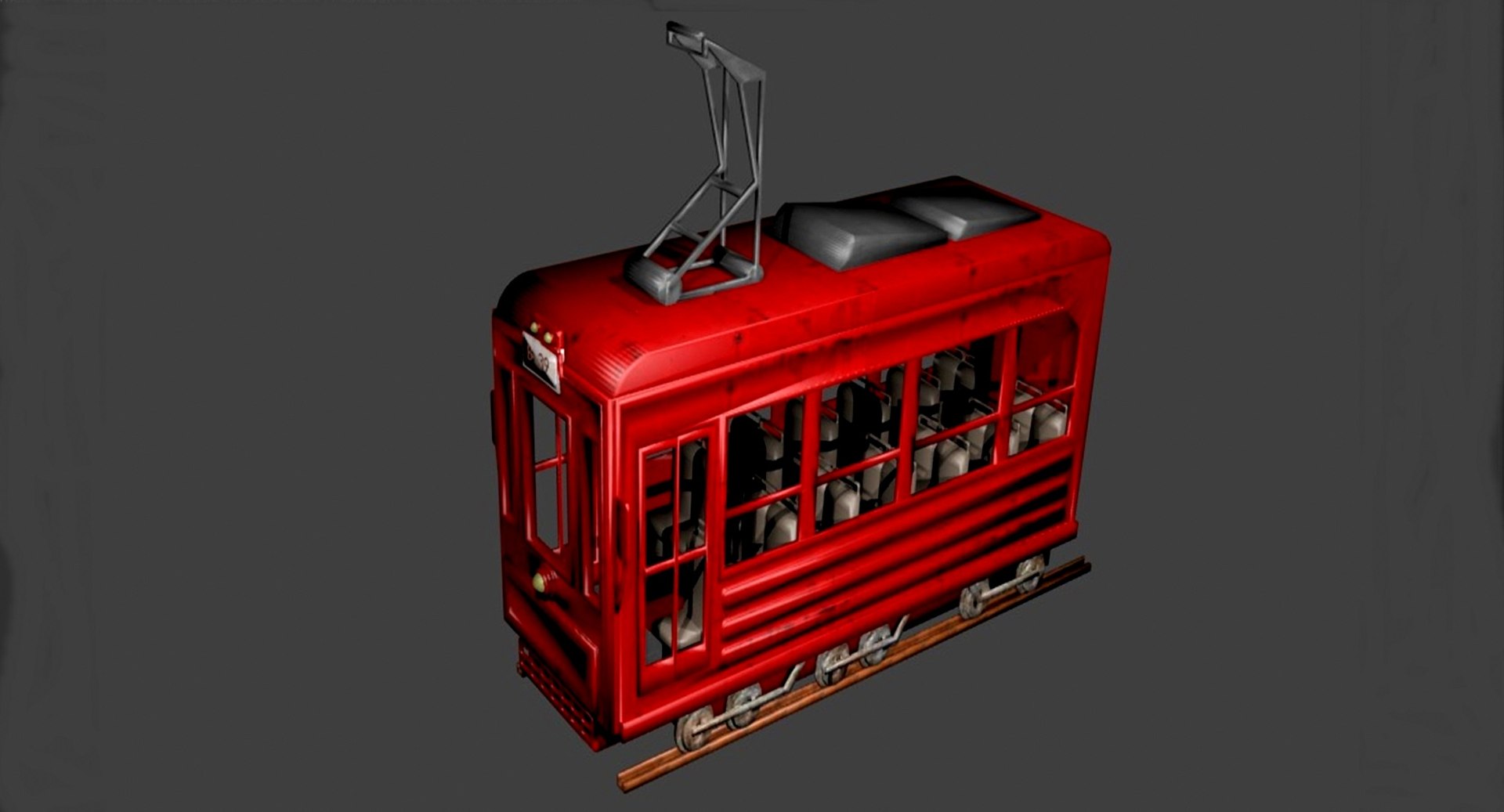 Tram Streetcar Printable Model 3D Model - TurboSquid 2155609